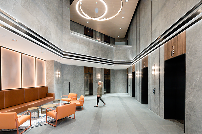99 Walker Street Lobby - Girvan Group