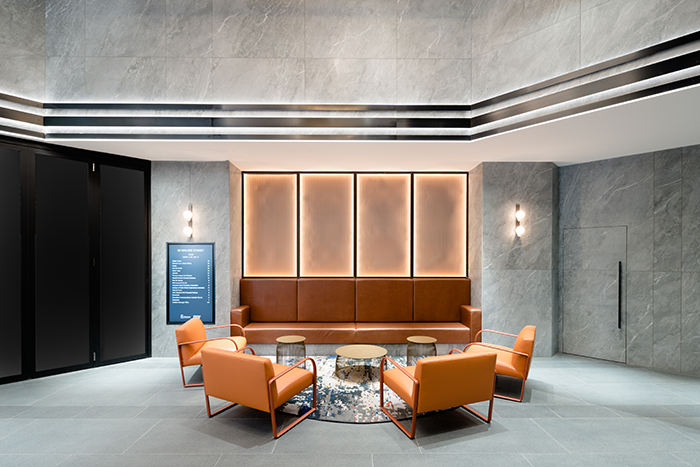 99 Walker Street Lobby - Girvan Group