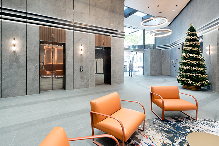 99 Walker Street Lobby - Girvan Group